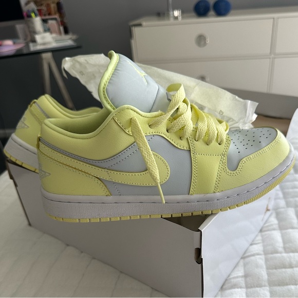 Jordan | Shoes | Womens Air Jordan Low Pure Platinum Citron ...